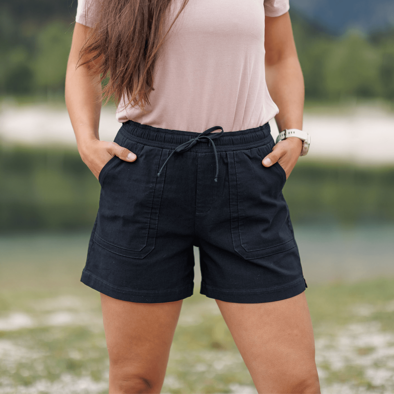 Voyager Shorts - Dark Navy – Alpine Nation Outdoor Clothing