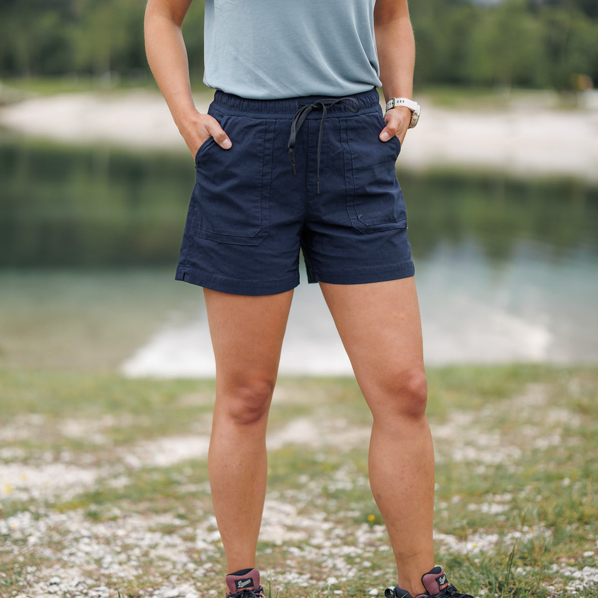 Voyager Shorts - Dark Navy – Alpine Nation Outdoor Clothing