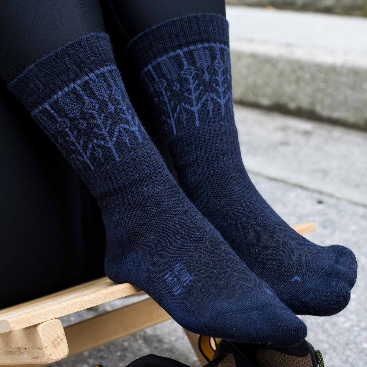 Abisko Merino Socks - Polar Blue – Alpine Nation Outdoor Clothing