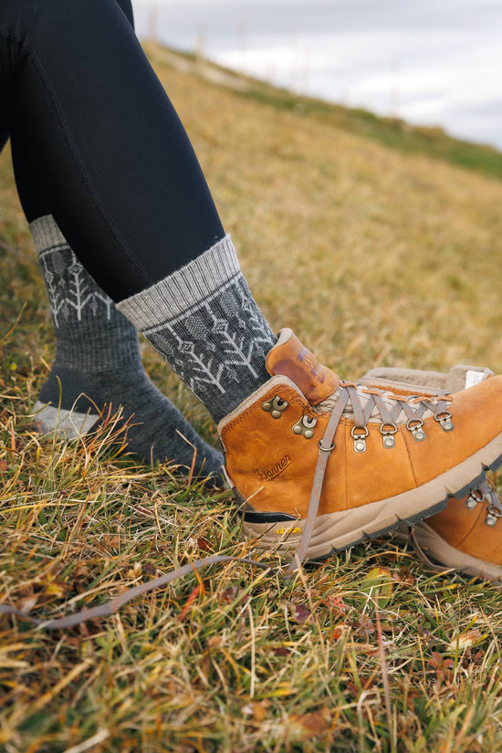Abisko Merino Socks - Nightfall – Alpine Nation Outdoor Clothing