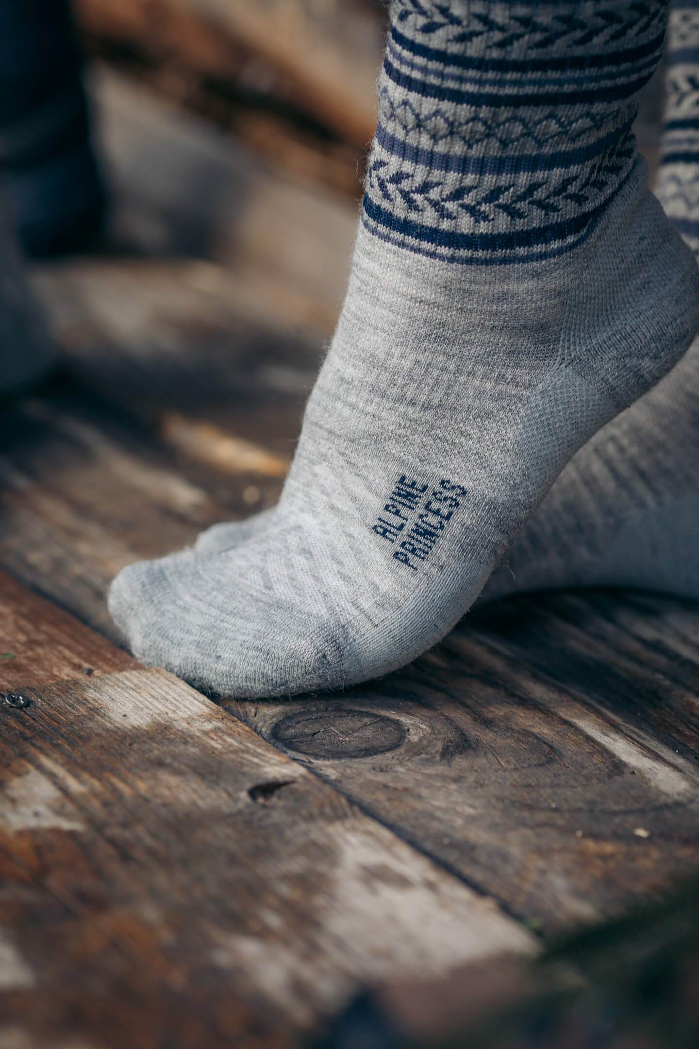Abisko Merino Socks - Nightfall – Alpine Nation Outdoor Clothing